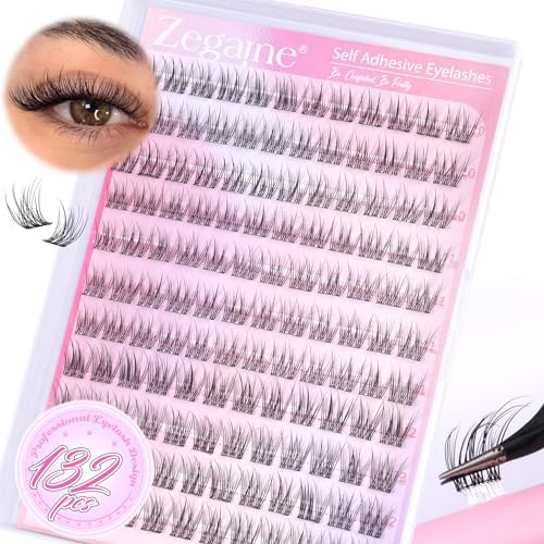 Amazon.com: Lashsure Self Adhesive Eyelash Clusters Kit - Natural Black ...