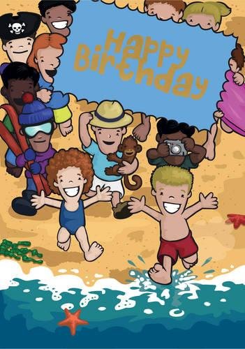 Holidays - Happy Birthday Card-Book: 6 Card-Book Pack (Colouring ...