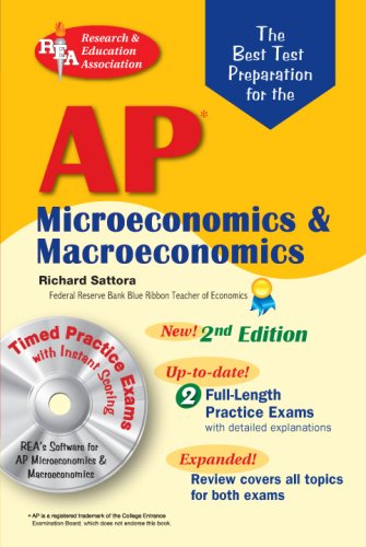 Amazon.com: The Best Test P AP Microeconomics & Macroeconomics w/CD-ROM ...