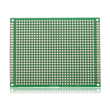 5Pcs 70*90mm FR-4 Double-Side Prototype PCB Printed Circuit Board ...