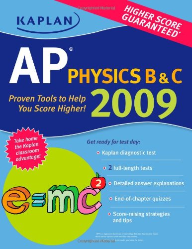 Amazon.com: Kaplan AP Physics B & C 2009: 9781419552441: Heckert, Paul ...