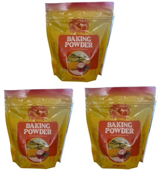 Amazon.com : Lion Baking Powder 225g (3-Pack) : Grocery & Gourmet Food
