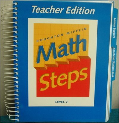 Houghton Mifflin: Math Steps, Teachers Edition, Level 7: dR. JUDY ...