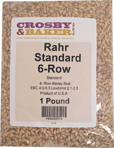 Amazon.com: Rahr Standard 6 Row Malt 1 Lb. : Grocery & Gourmet Food