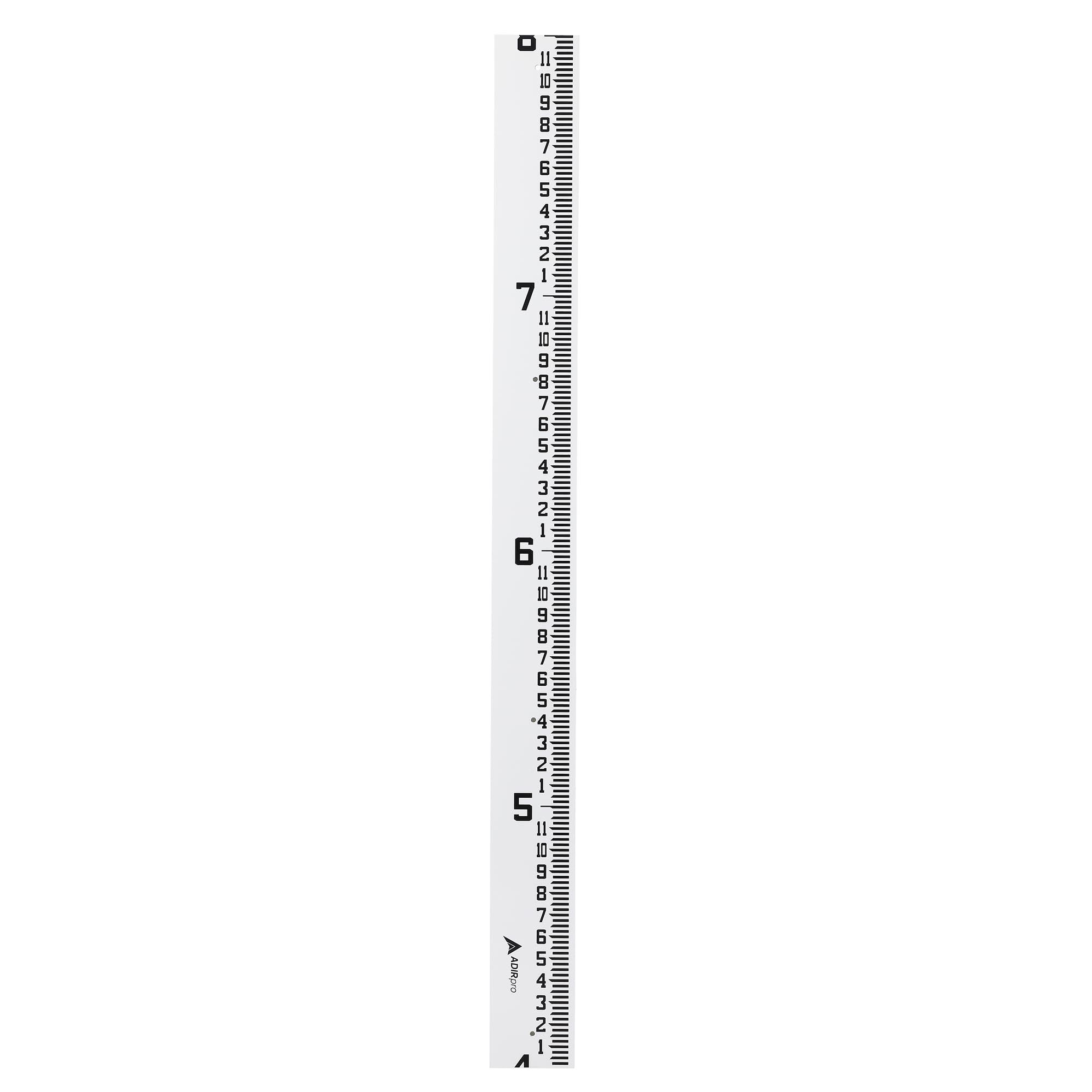 Snapklik.com : AdirPro 4" Wide Stream Gauge - Heavy Duty Staff Gauge ...