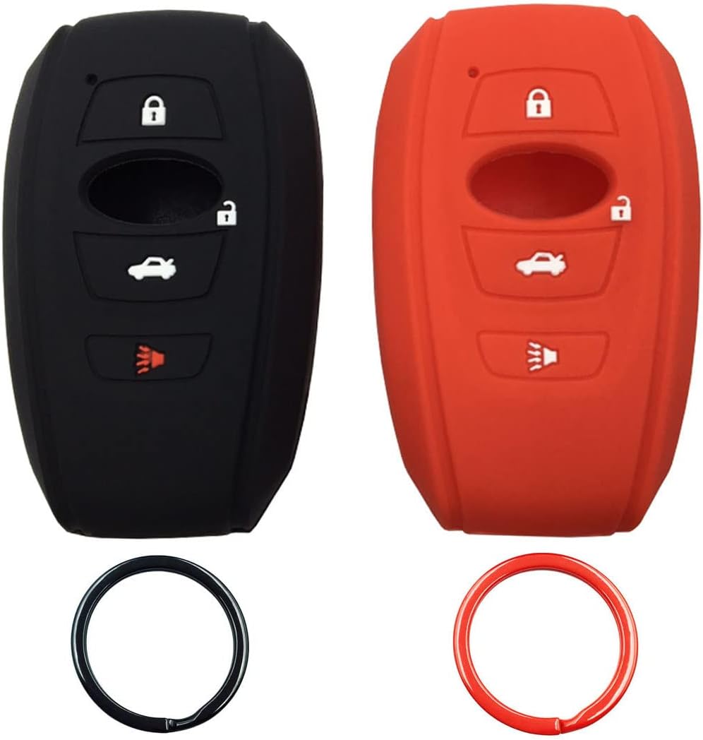 Amazon.com: Silicone Rubber Smart Key Fob Cover Case Protector Holder ...