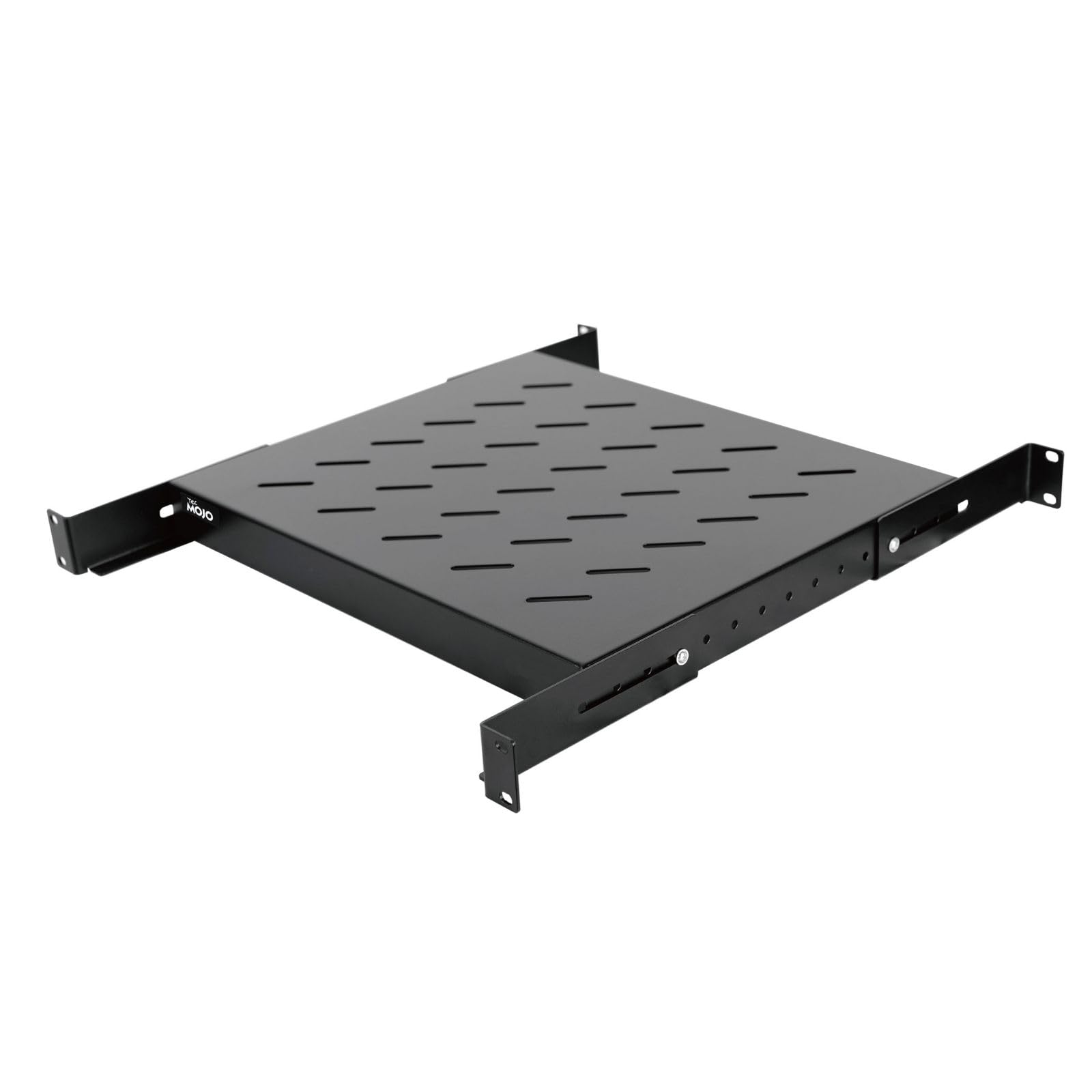 Amazon.com: Tecmojo 1U 19-Inch Fixed Rack Mount Server Shelf with ...