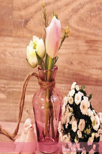 Amazon.com: 4"x6" Dotted Journal: Mini Small Pocket Cute Design Dot ...