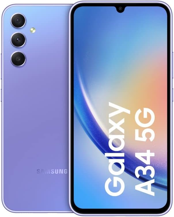 Sam Galaxy A34 5G 256-8-5G-vl Sams Galaxy A34 5G 256GB/8GB violet ...