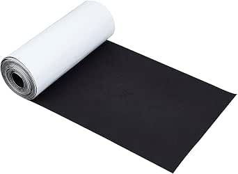 Amazon.com: BENECREAT 10x157inch Black Self-Adhesive Felt Fabric ...