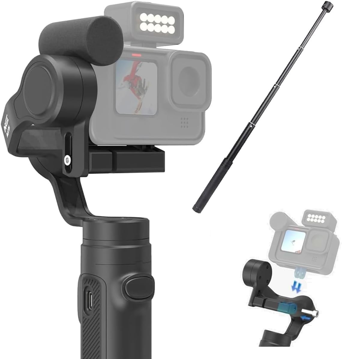 Falcon Plus Action Cameras Gimbal Stabilizer, 9H Nepal | Ubuy