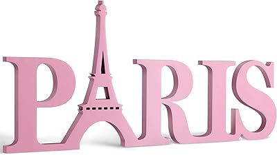 Amazon.com: Paris Wood Decor Paris Themed Bedroom Decor Paris Word Sign ...