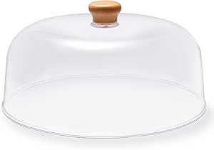 Amazon.com: 11-inch Plastic Acrylic Cake Dome Cover, Suitable for Cake ...