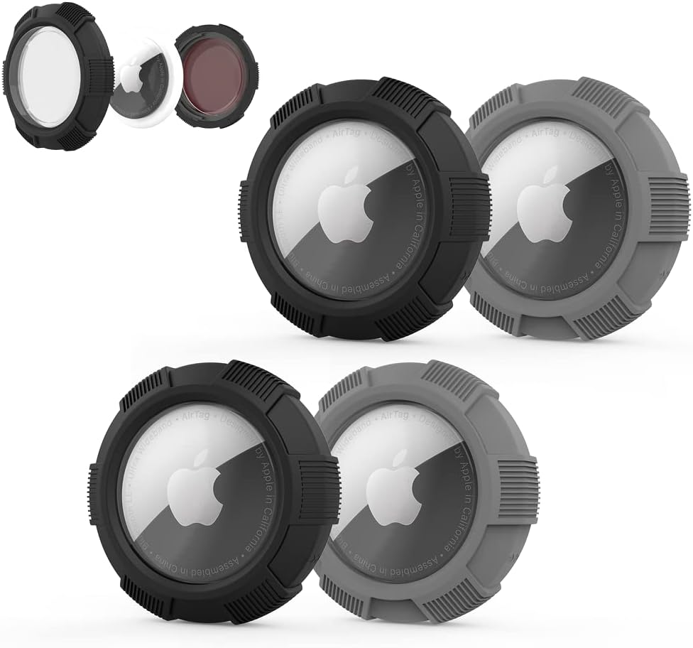 Amazon.com: Air Tags-4 Pack Apple, AirTags Sticker 4 Pack, AirTag ...