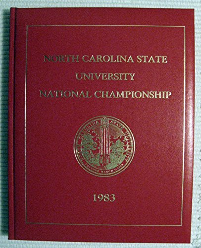 North Carolina State University National Championship: Kelley, Whitey ...