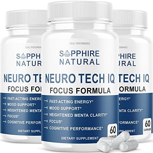 Amazon.com: Neuro Boost IQ Supplement Brain Pills Mind Ben Carson ...