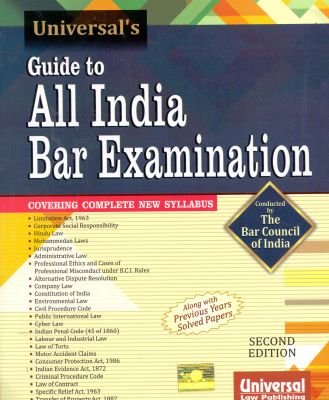 Guide to All India Bar Examination: Various: 9789350355794: Amazon.com ...
