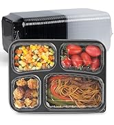 Amazon.com: LEOBOX To Go Containers, BPA-Free Plastic Take Out Boxes ...