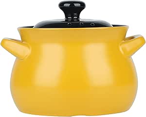 Amazon.com: Ceramic Stockpot Heavy Duty Heat Proof Ceramic Pot Double ...