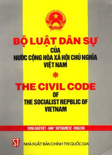 Buy The Civil Code of the Sot Republic of Vietnam / Bo Luat Dan Su Cua ...