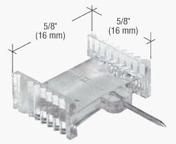 Clear 5/8" x 5/8" Window Grid Retainers - pack of six - Tools Products ...