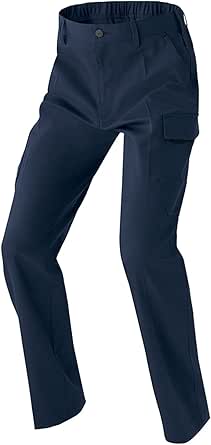 Amazon.co.jp: AITOZ アイトス AZ-3321 カーゴパンツ（ノータック）（男女兼用） 3L 008:ネイビー 帯電防止 ストレッチ 軽量素材 バックシャーリング かっこいい ...