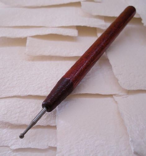 Amazon.com: Steel Tip Ball Burnisher with Wood Handle : Industrial ...