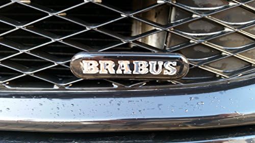 LOGO MERCEDES BRABUS CALANDRE Et COFFRE SMART FORTWO 451 BADGE ORIGINAL ...