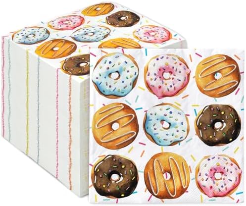 Amazon.com: Donut Time Napkins, 48 ct : Home & Kitchen