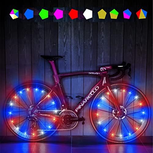 Amazon.com: BLITZU Bike Wheel Lights, Bicycle Spoke Decorations Light ...