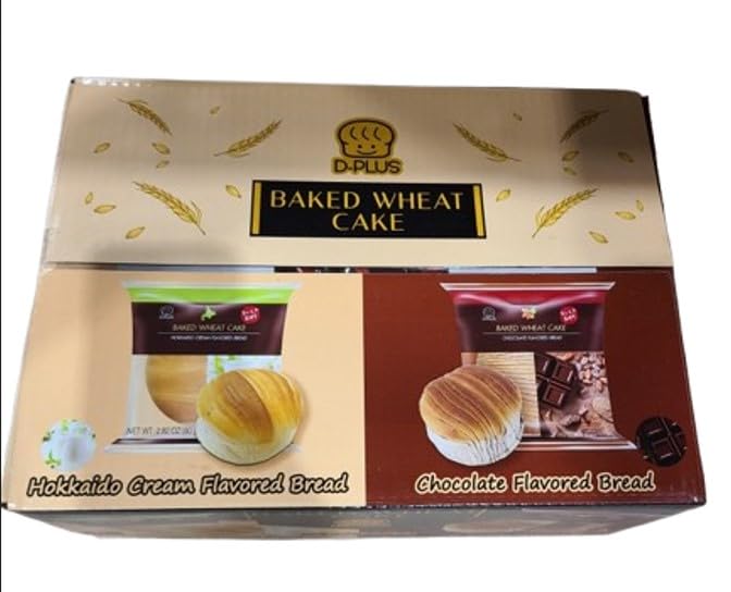 Amazon.com: D-Plus Baked Wheat Cakes Variety, 12-count : Grocery ...