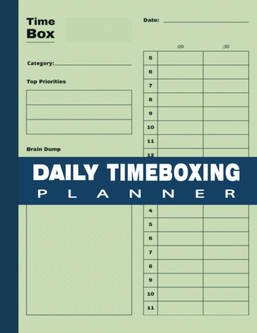 Daily Timeboxing Planner: Make Every Minute Count with Daily Time Box ...