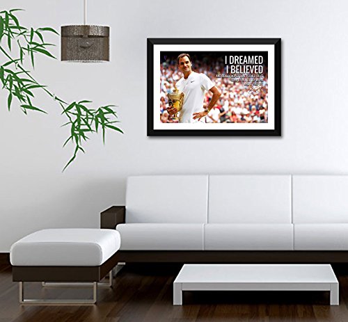 Tallenge Motivational Poster - Inspirational Quote - Roger Federer ...