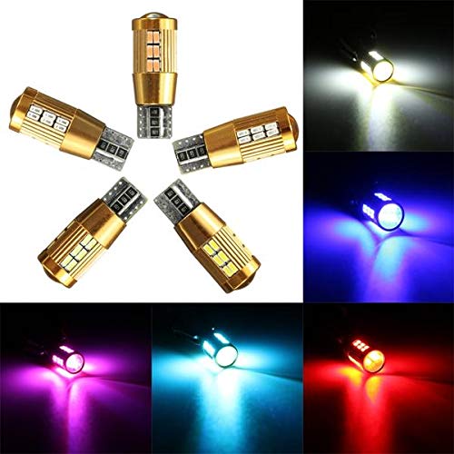 visionrabbit T10 Canbus NO Error LED Side Wedge Light Bulb Reading ...