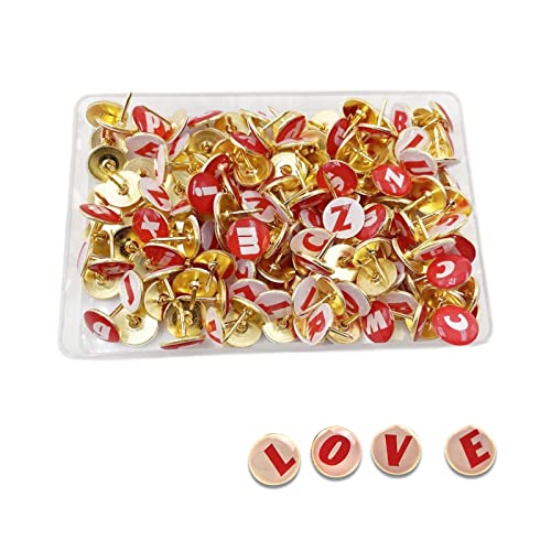 Snapklik.com : Push Pin Tacks, 156 Pcs Uppercase And Lowercase Letters ...
