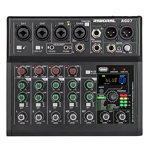 Top 10 Best Audio Mixer With Effects : Reviews & Buying Guide - Katynel