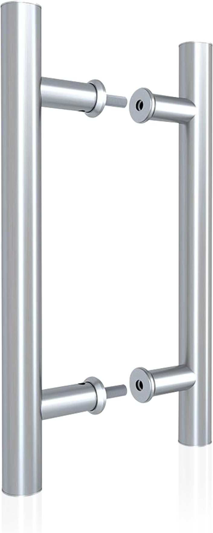 JUBEST 12" Push Pull Door Handle Stainless Steel,Double Sided H Shape ...
