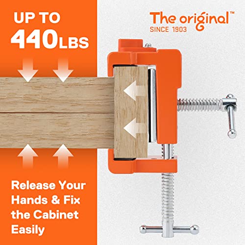 Snapklik.com : 2-Pack Cabinet Clamps, 8510 Cabinet Claw, Face Frame ...