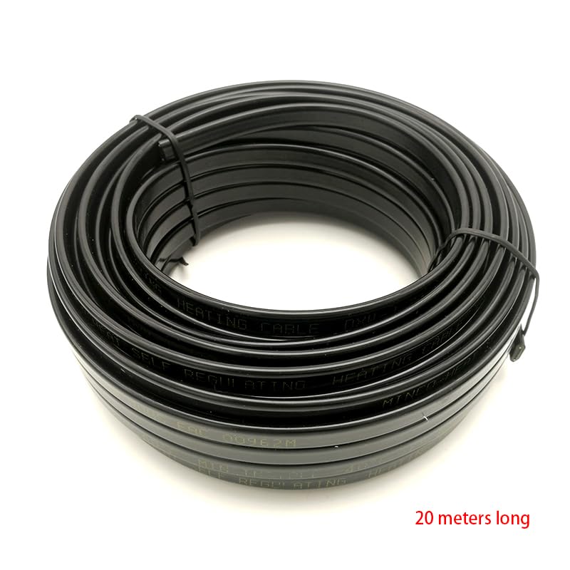 Snapklik.com : Low Voltage Self-regulating Heating Cable DC 12V Heat ...