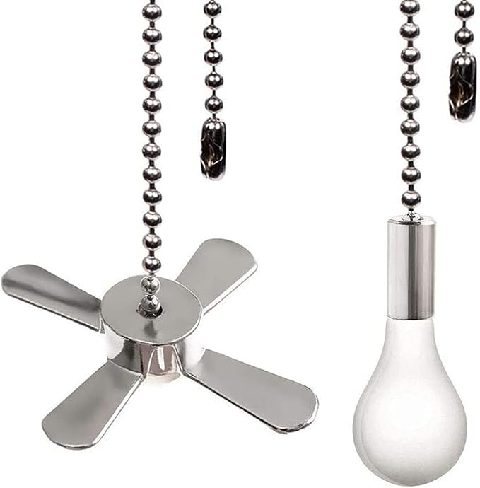 Amazon.com: Akahttbn Ceiling Fan Pull Chain Ornaments Extension Chains ...