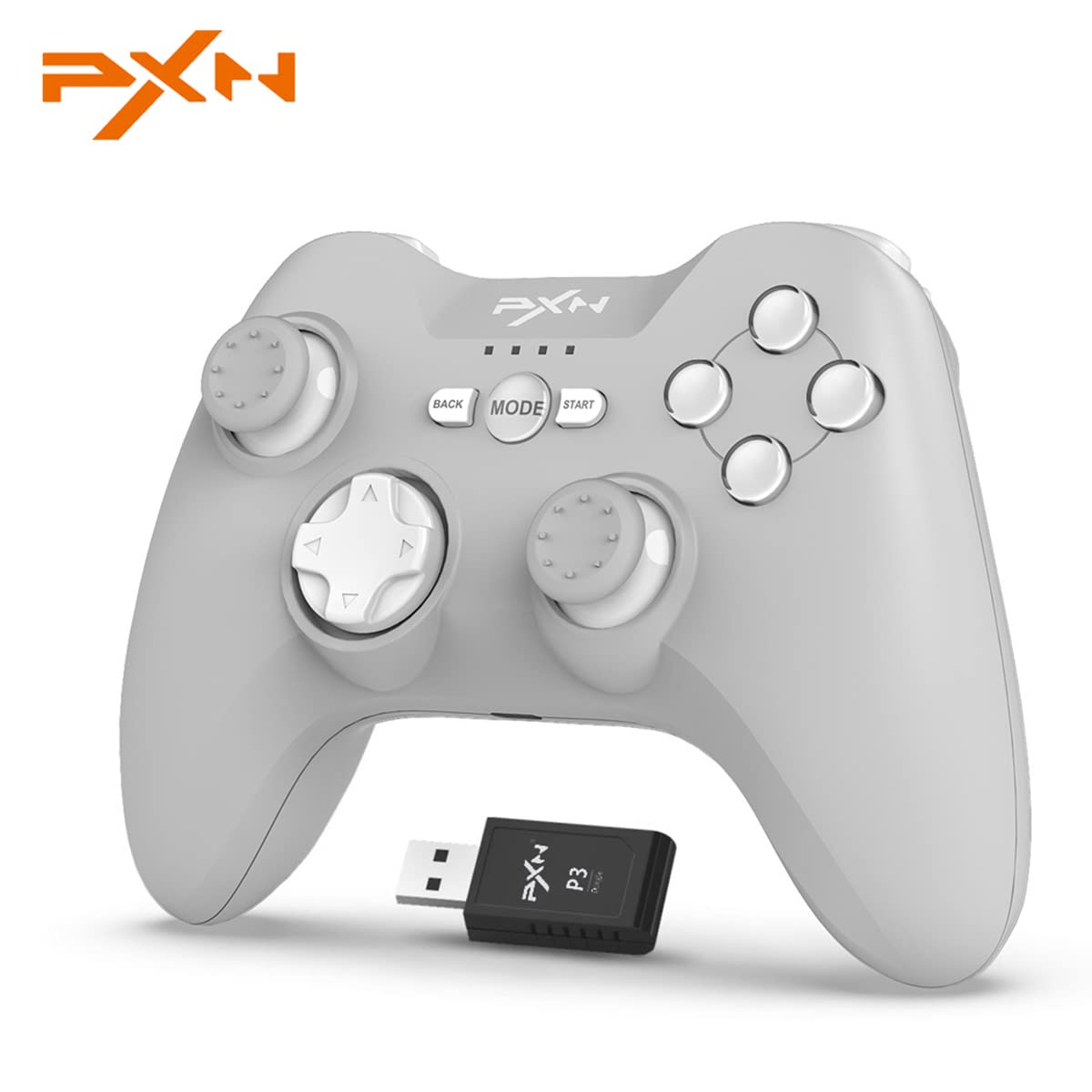 Amazon.com: PXN 2.4G Wireless Game Controller, P3 PC Wireless ...