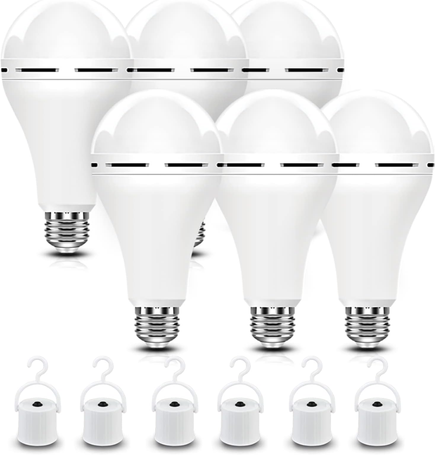 Amazon.com: YKDtronics Rechargeable Light Bulbs, Emergency Battery ...