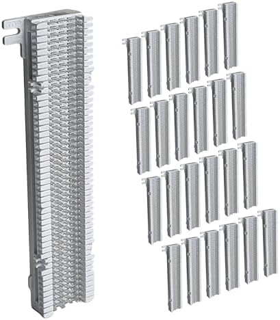 Amazon.com: ICC 66 Wiring Block Pre-Wired with 8 Voice 6P6C Ports ...