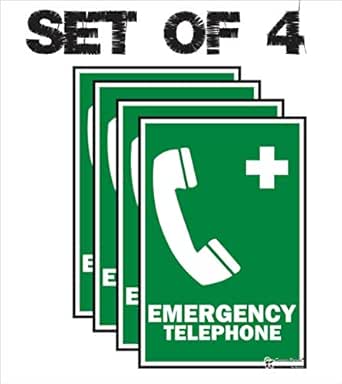 Green Panda®-Emergency Signs and Signals | Emergency Telephone Sign ...