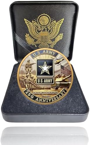 Amazon.com: Army 250th Anniversary Coin Navy 250th Anniversary Coin ...