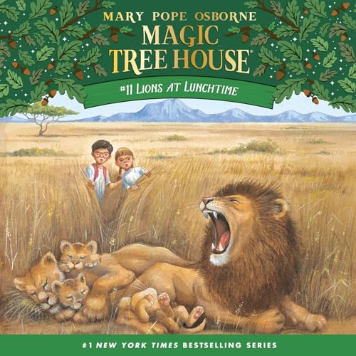 Amazon.com: Lions at Lunchtime: Magic Tree House, Book 11 (Audible ...