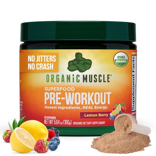 4 Best 100% Organic Pre-Workouts That Hit Like Synthetics