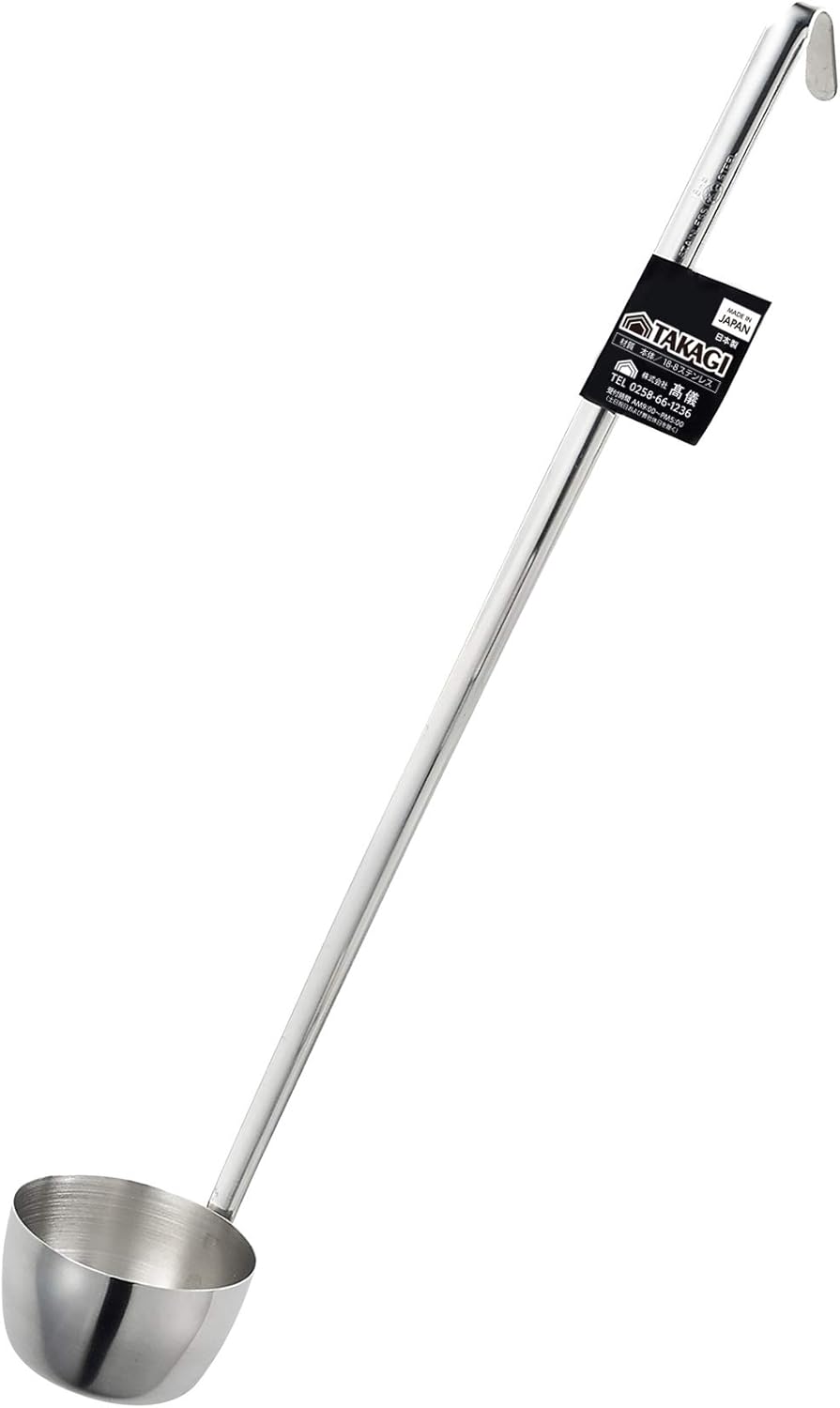 Amazon.com | Takagi 18-8 stainless steel ladle Kanro Co, Ltd. Long ...
