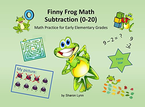 Finny Frog Math Subtraction (0-20): Math Practice for Elementary School ...