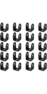 Amazon.com: GBGS 10 Pcs 1-1/2" U Bracket,Inner Width :38mm,304 ...